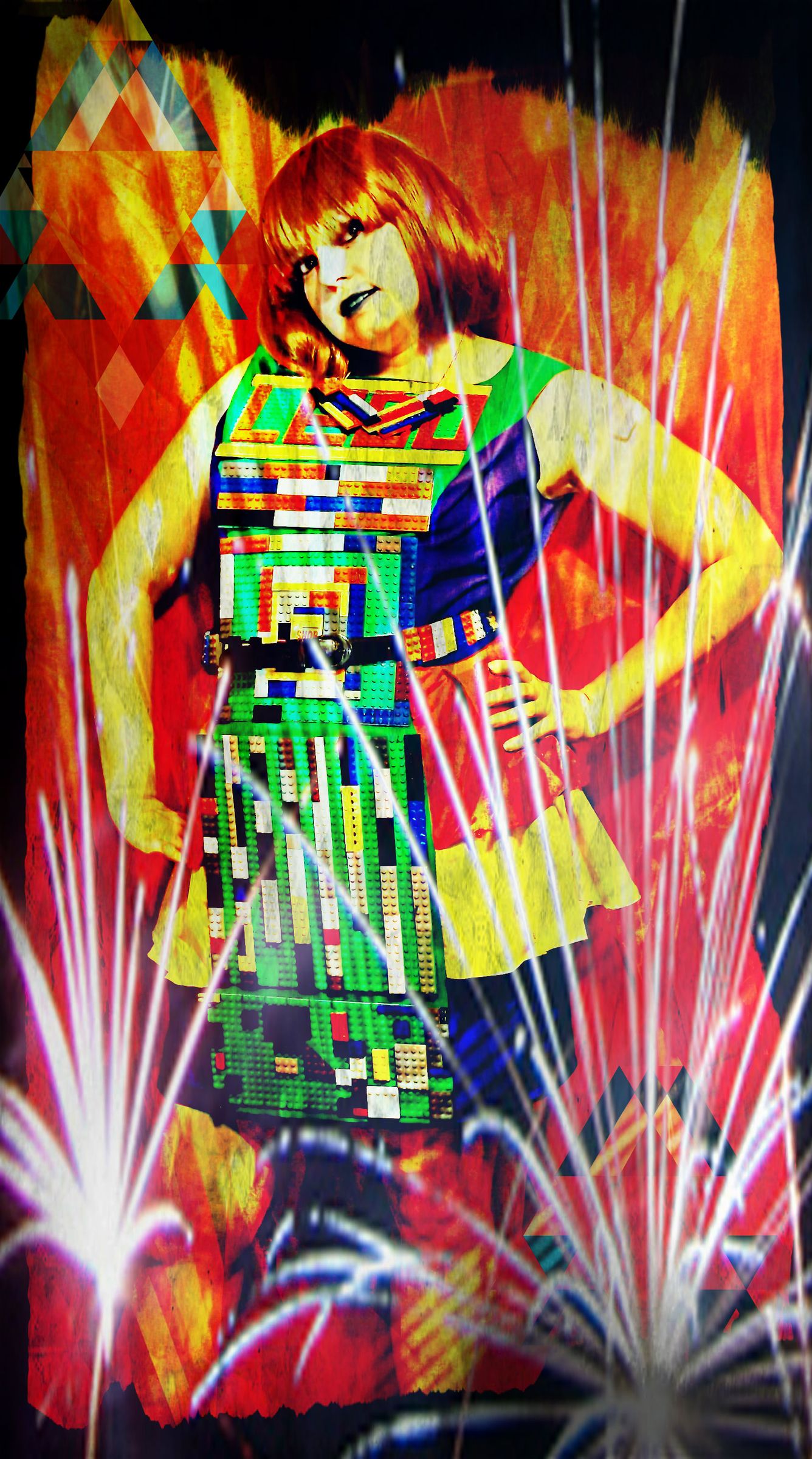 Lego Dress (How to Attach Legos to Clothing) : 9 Steps - Instructables