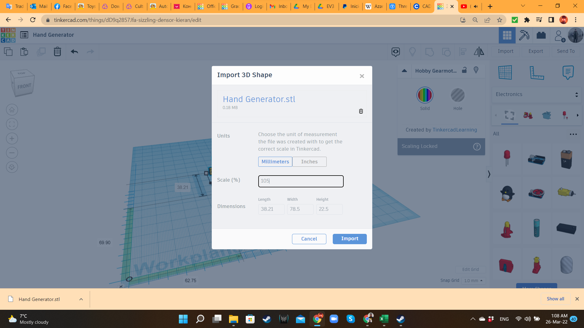 Tinkercad Robotics for School: Human-Powered Battle Beasts! : 30 Steps ...