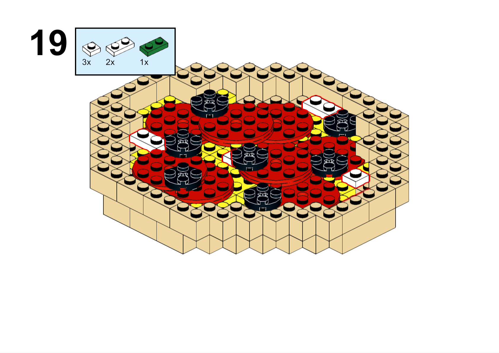 How to Build Lego Pizza - Stop Motion Cooking Prop : 20 Steps (with ...