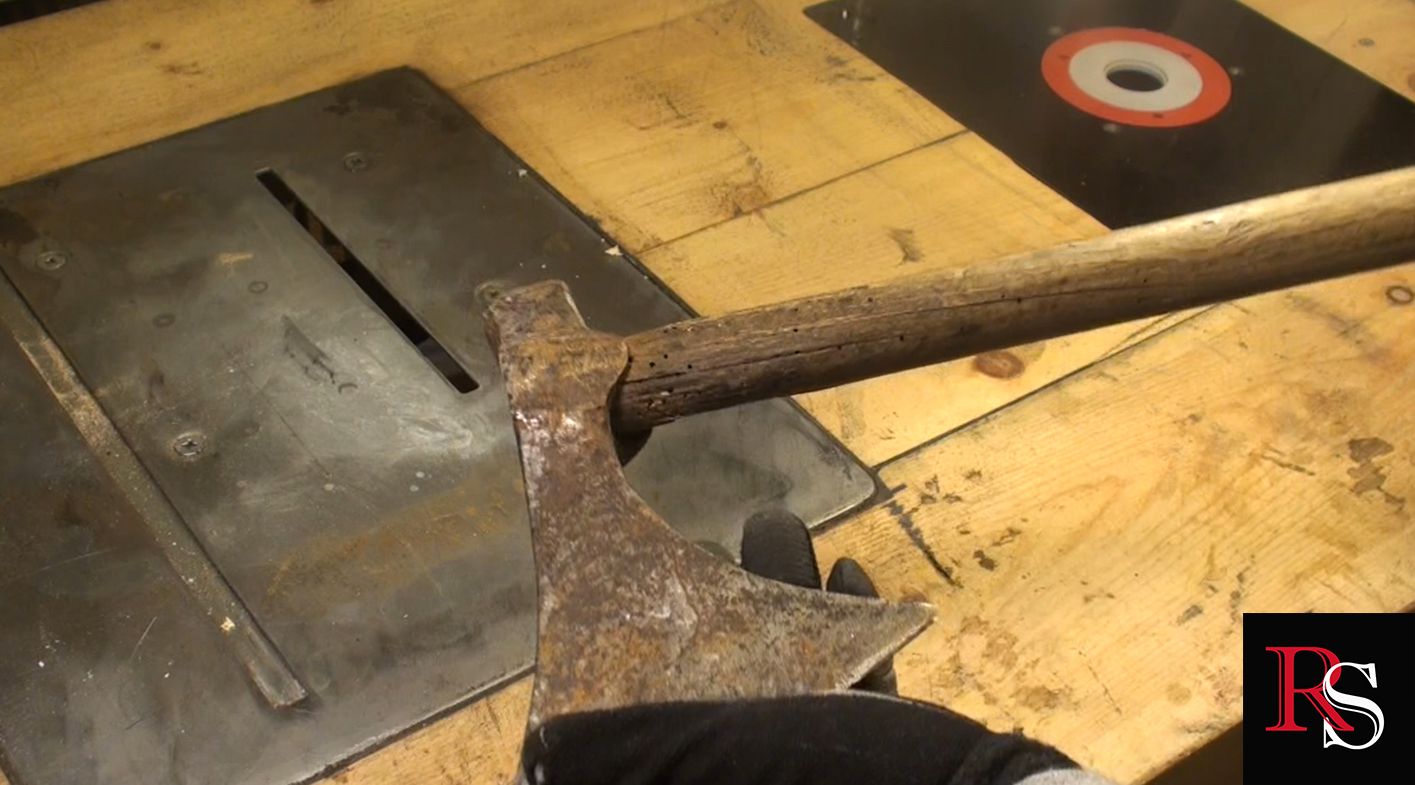 Viking Bearded Axe (Skeggox) From an Old Woodsman Axe : 17 Steps (with ...