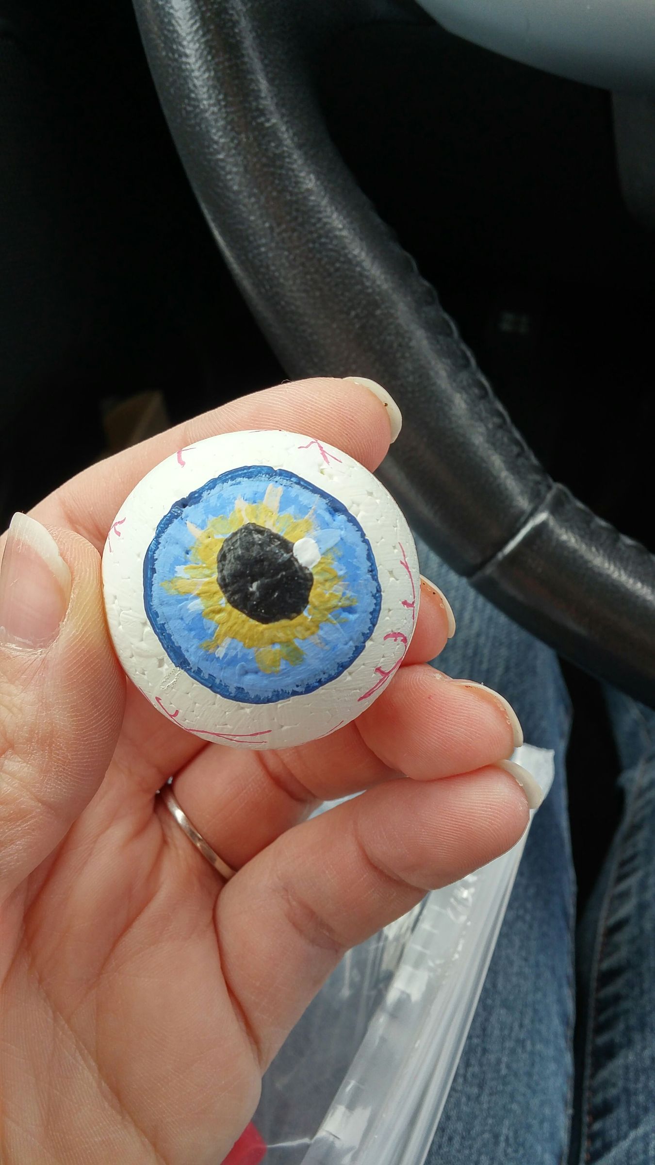 Realistic Eyeballs Out of Foam Balls : 11 Steps (with Pictures ...