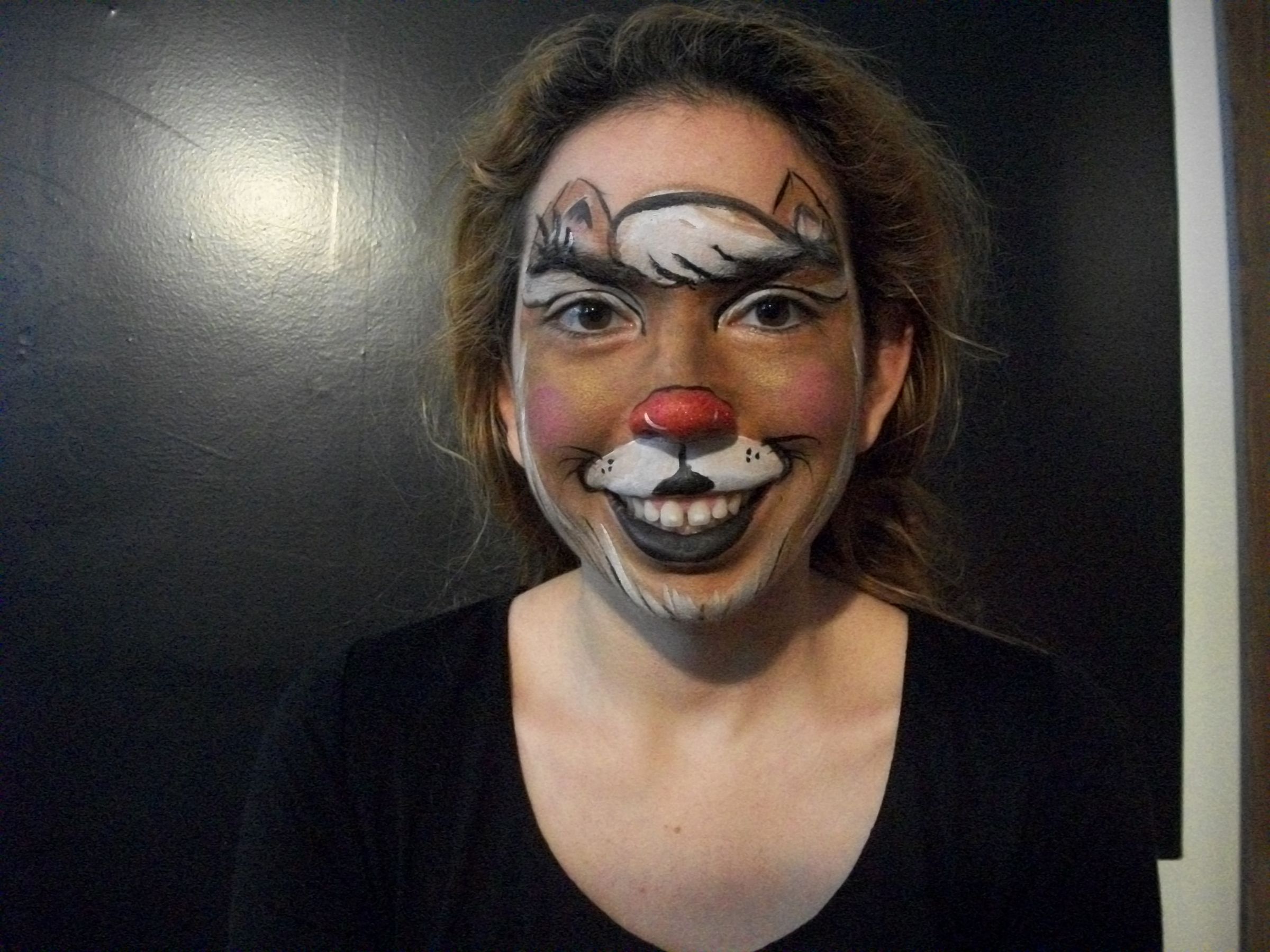 Rudolph the Red-Nosed Reindeer Face Paint : 7 Steps (with Pictures ...