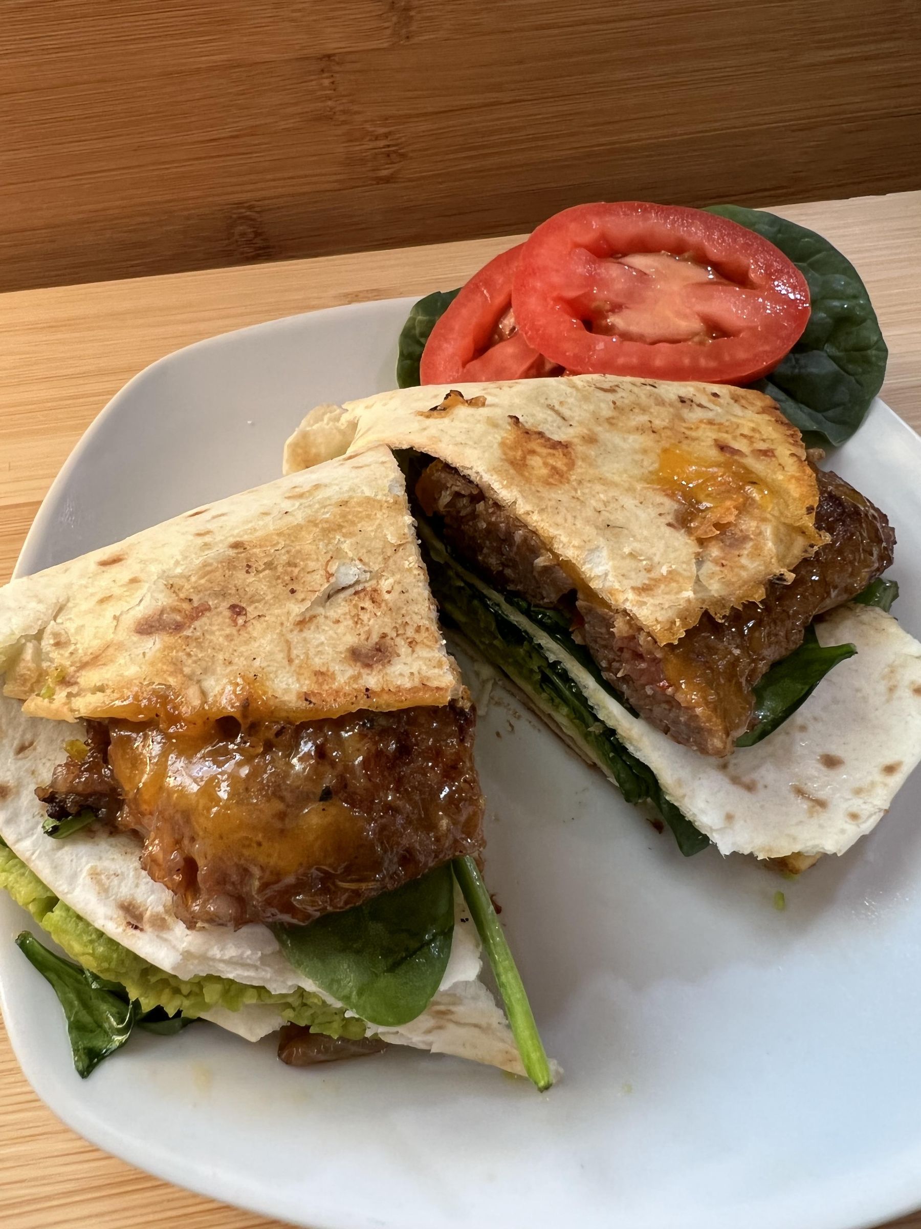 Sausage-Stuffed Folded Tortilla Sandwich : 24 Steps (with Pictures ...