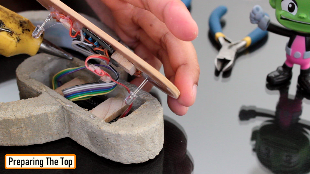 Arduino Based Concrete Clock With Touchless Night Lamp : 11 Steps (with Pictures) - Instructables