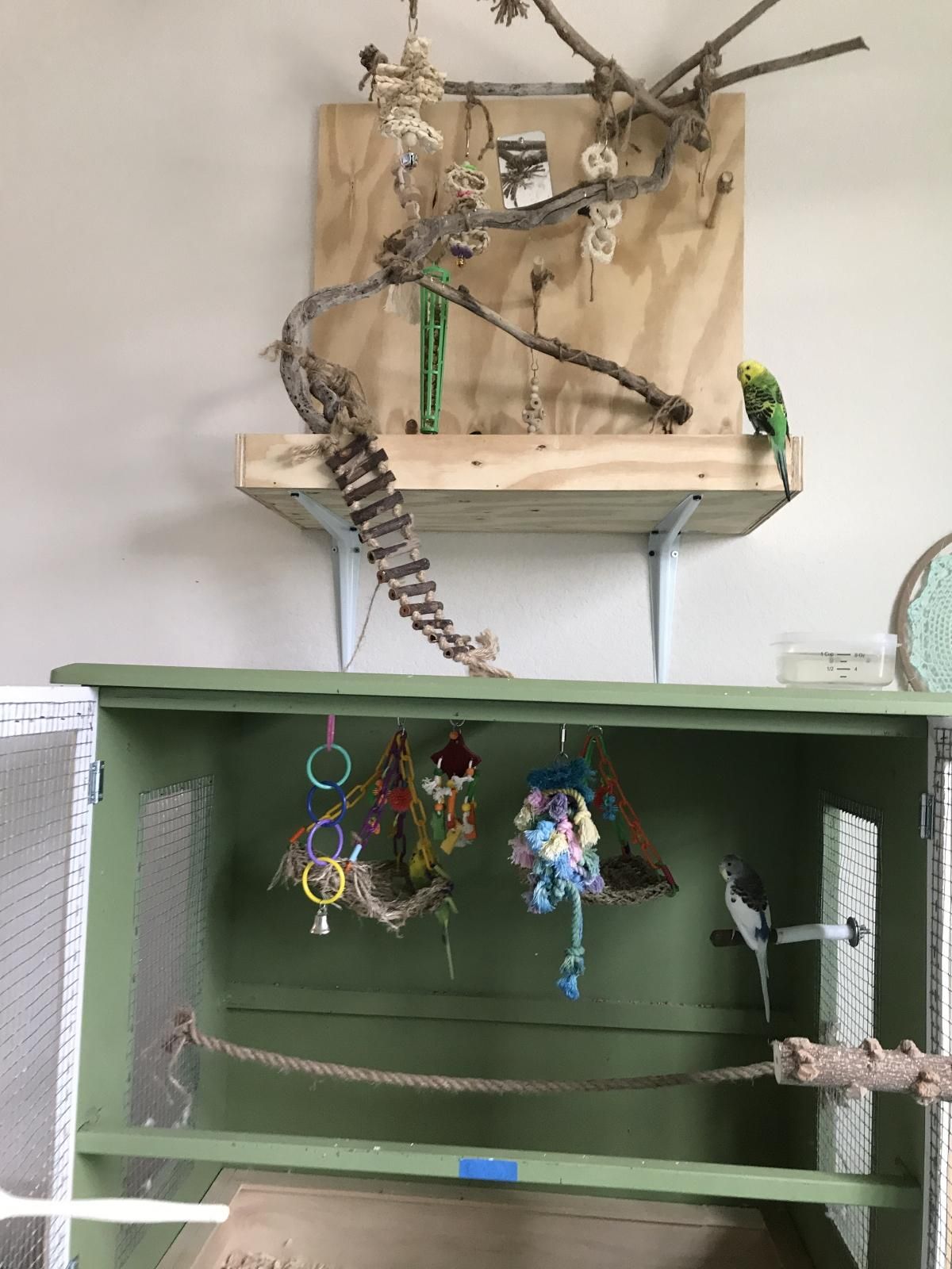 Turn a Chest of Drawers Into a Deluxe Bird Cage : 6 Steps (with ...