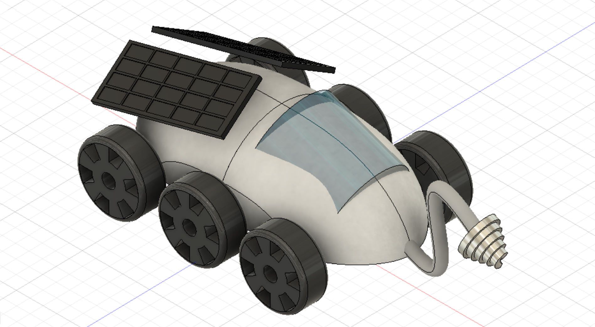Cardboard Moon Rover