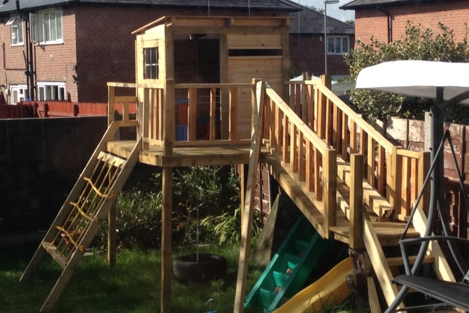 Playhouse Fort : 9 Steps (with Pictures) - Instructables