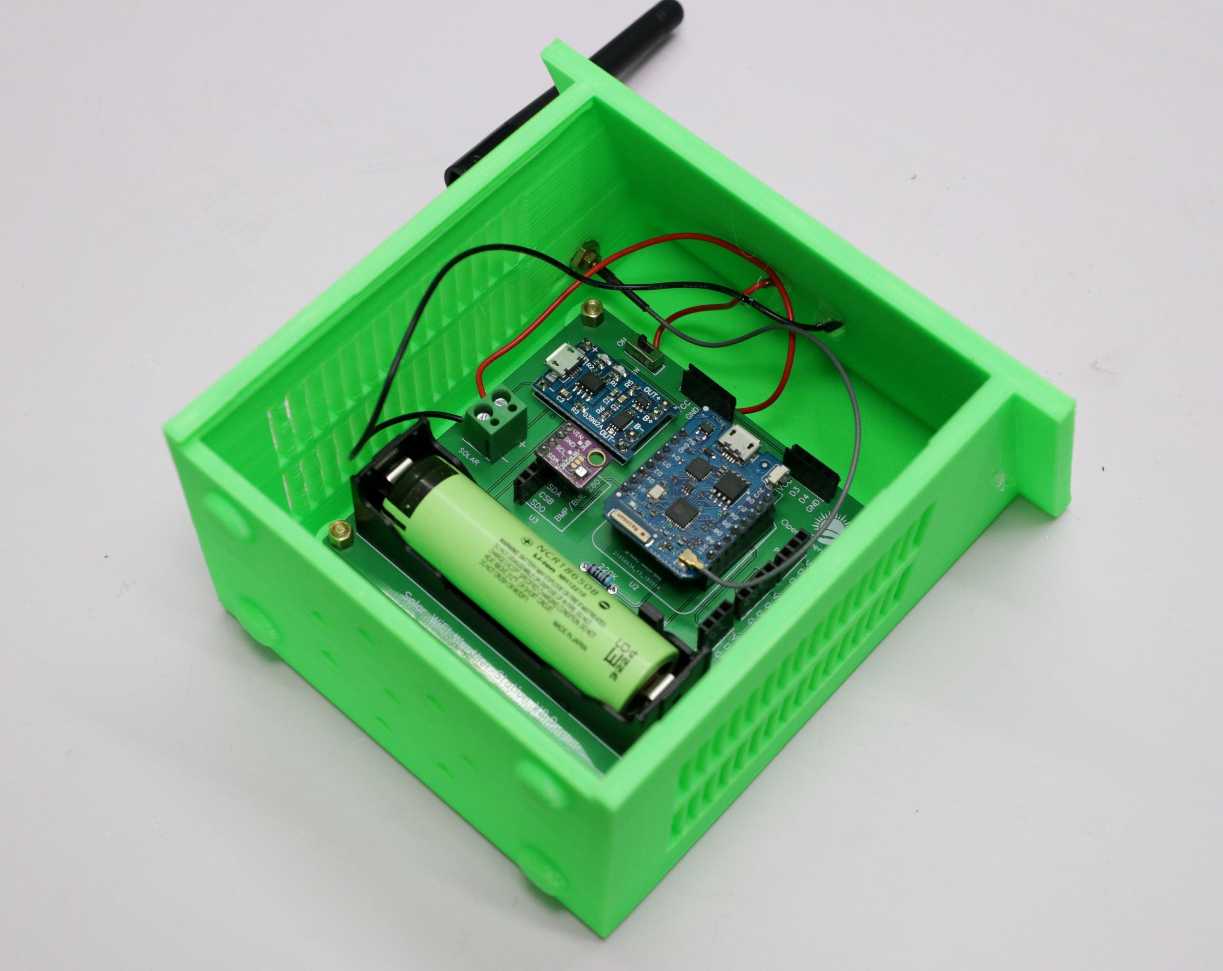 Solar Powered WiFi Weather Station V2.0 : 23 Steps (with Pictures ...