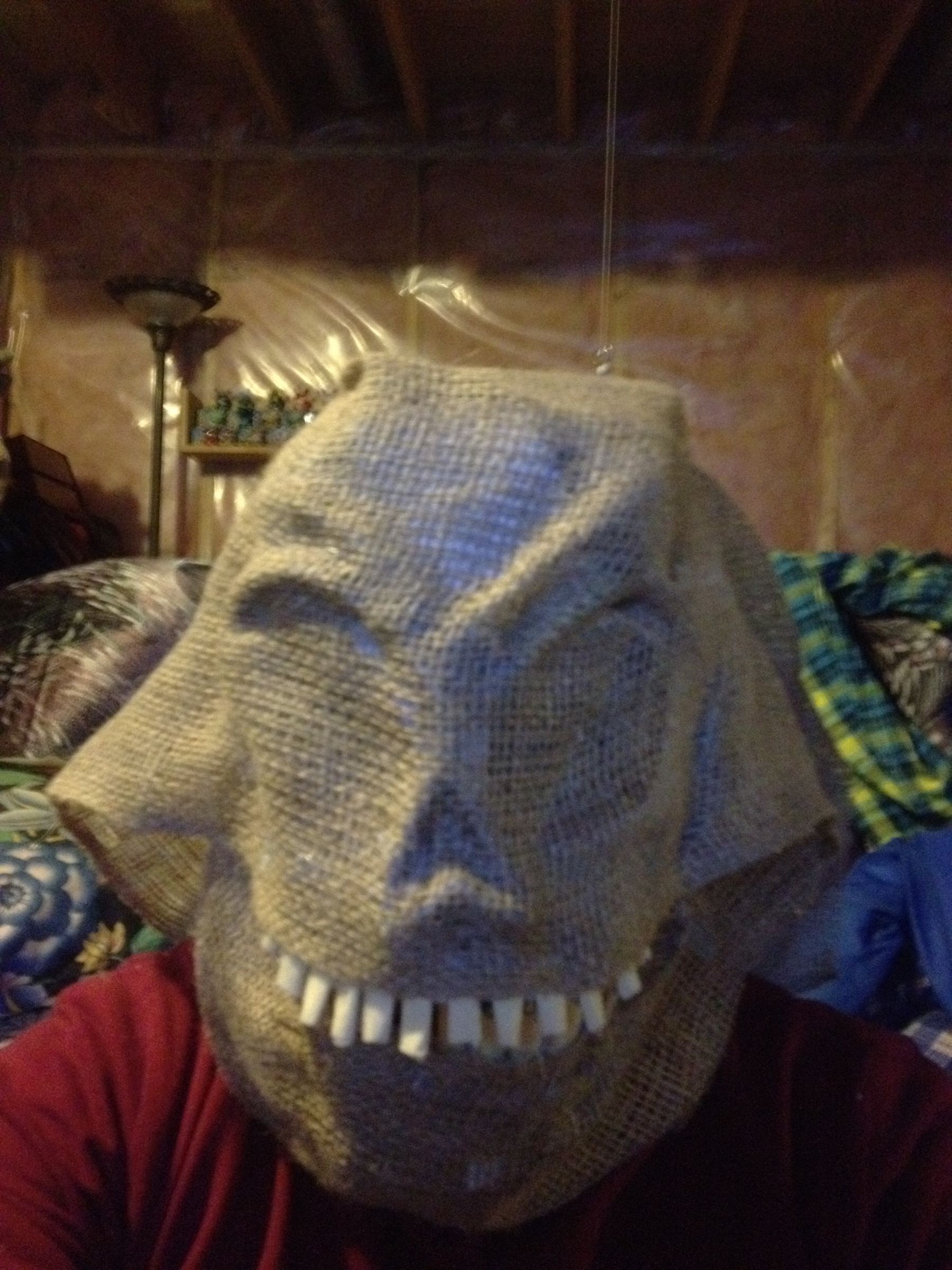 How to Make a Scary Scarecrow Mask (With Moveable Jaw) : 7 Steps (with ...