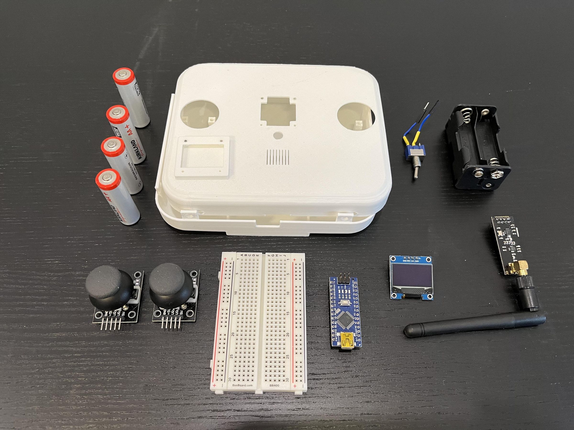 3D Printed Arduino Servo Platform With Robotic Arm : 4 Steps ...