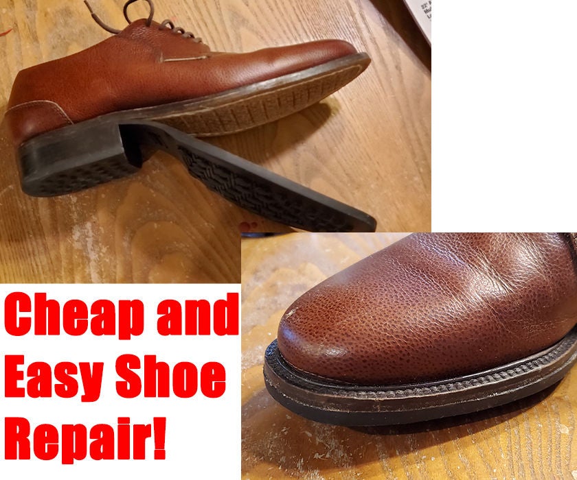 Cheap and Easy Shoe Repair : 4 Steps (with Pictures) - Instructables