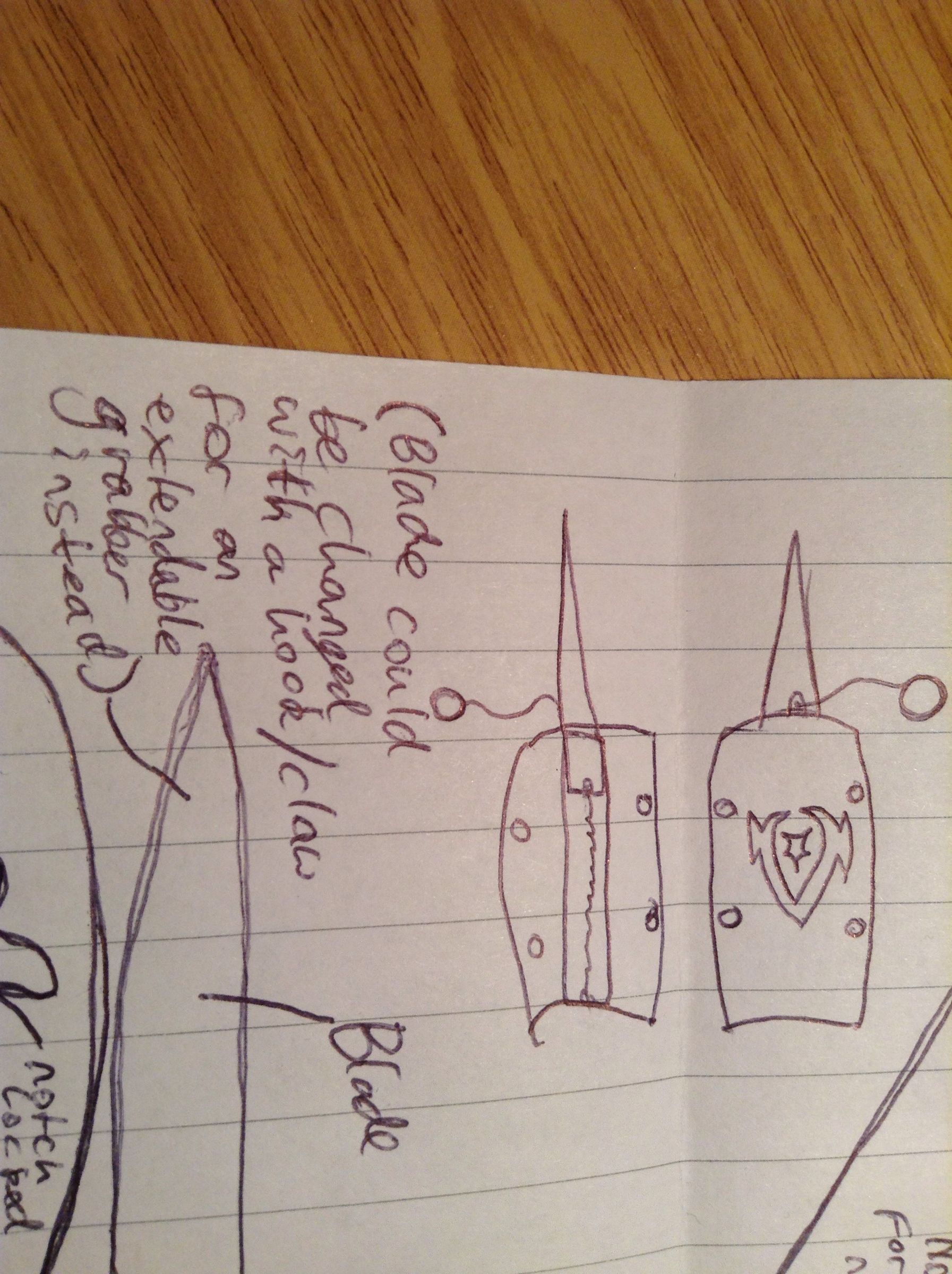 Hidden Blade Design Concept - Instructables