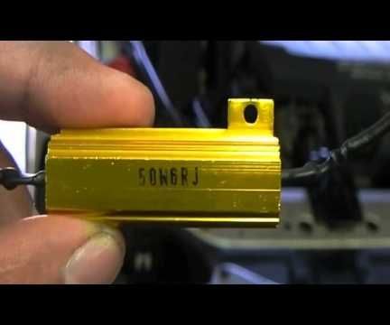 How to Install Load Resistors for LED Turn Signal Lights : 6 Steps ...