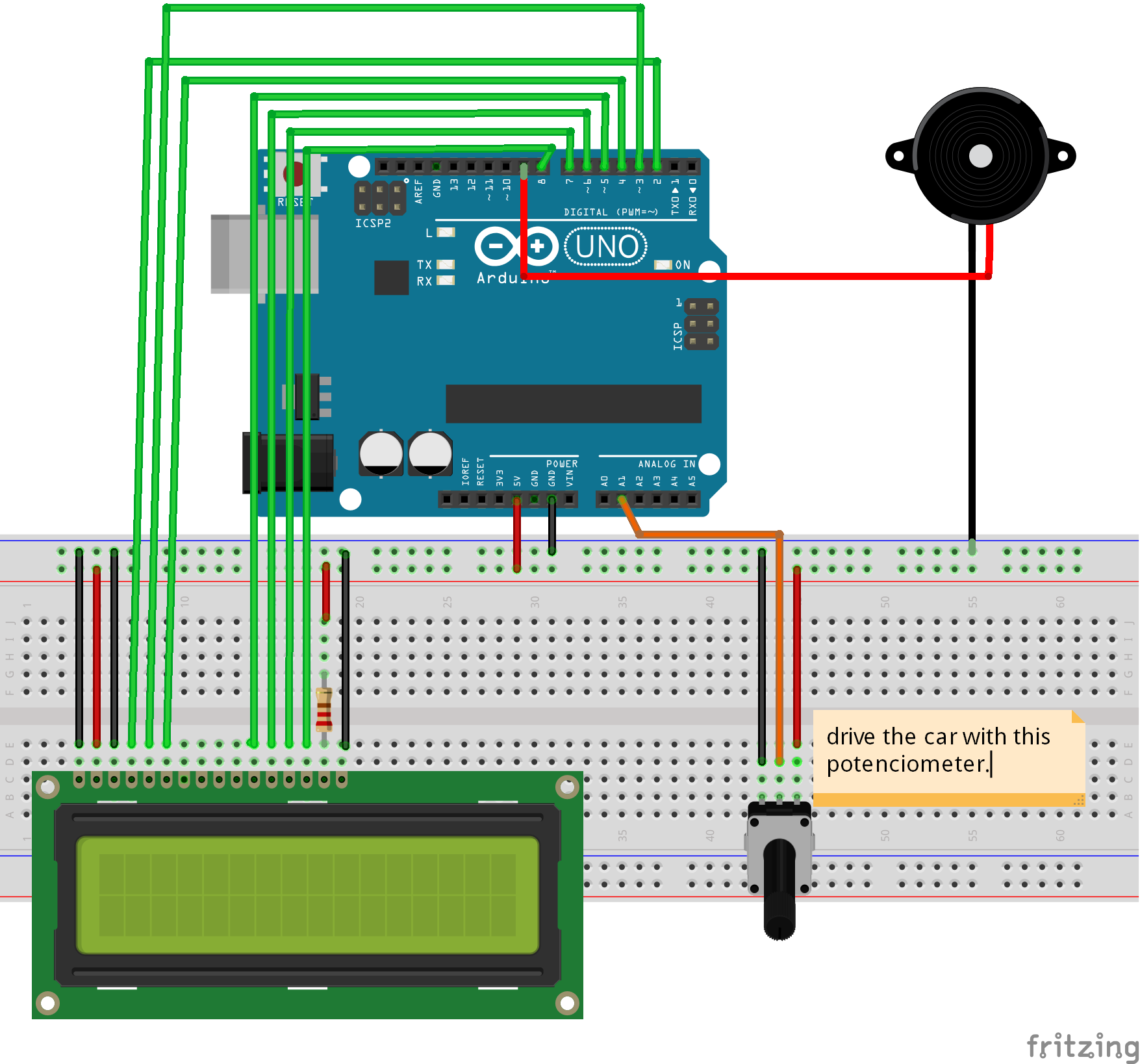 Car Game for Arduino : 3 Steps - Instructables