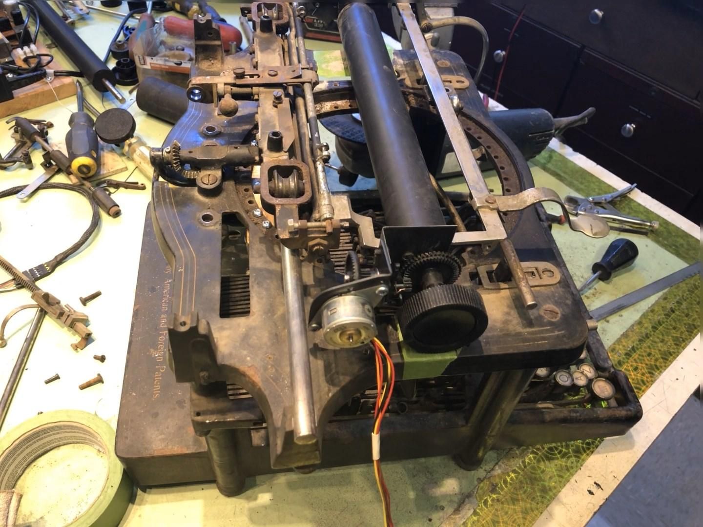 From Antique Typewriter to a Functional Teletype, Called NVictria : 12 ...