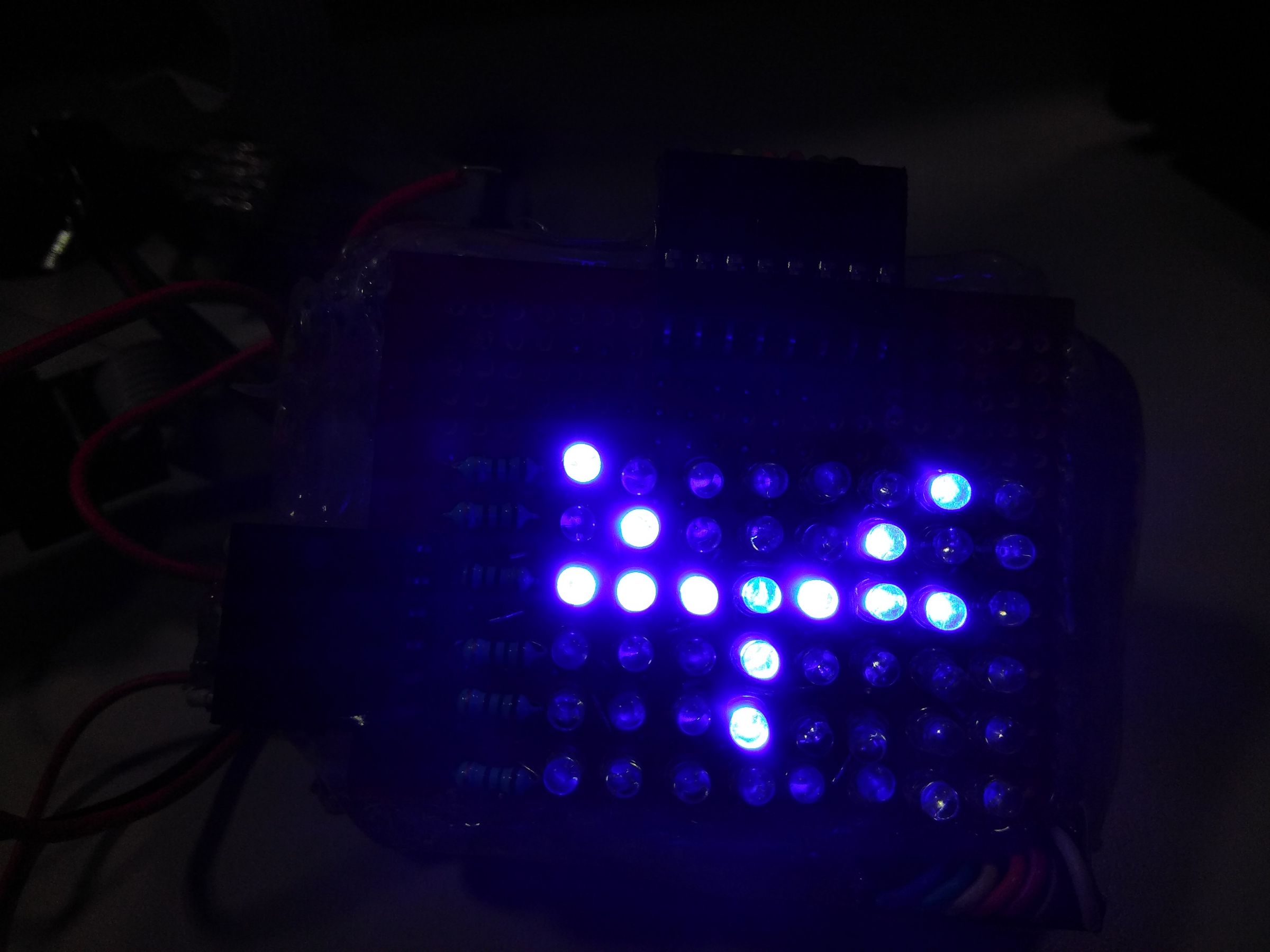 6*8 LED Display Using a Decoder and Atmega8 : 6 Steps (with Pictures ...