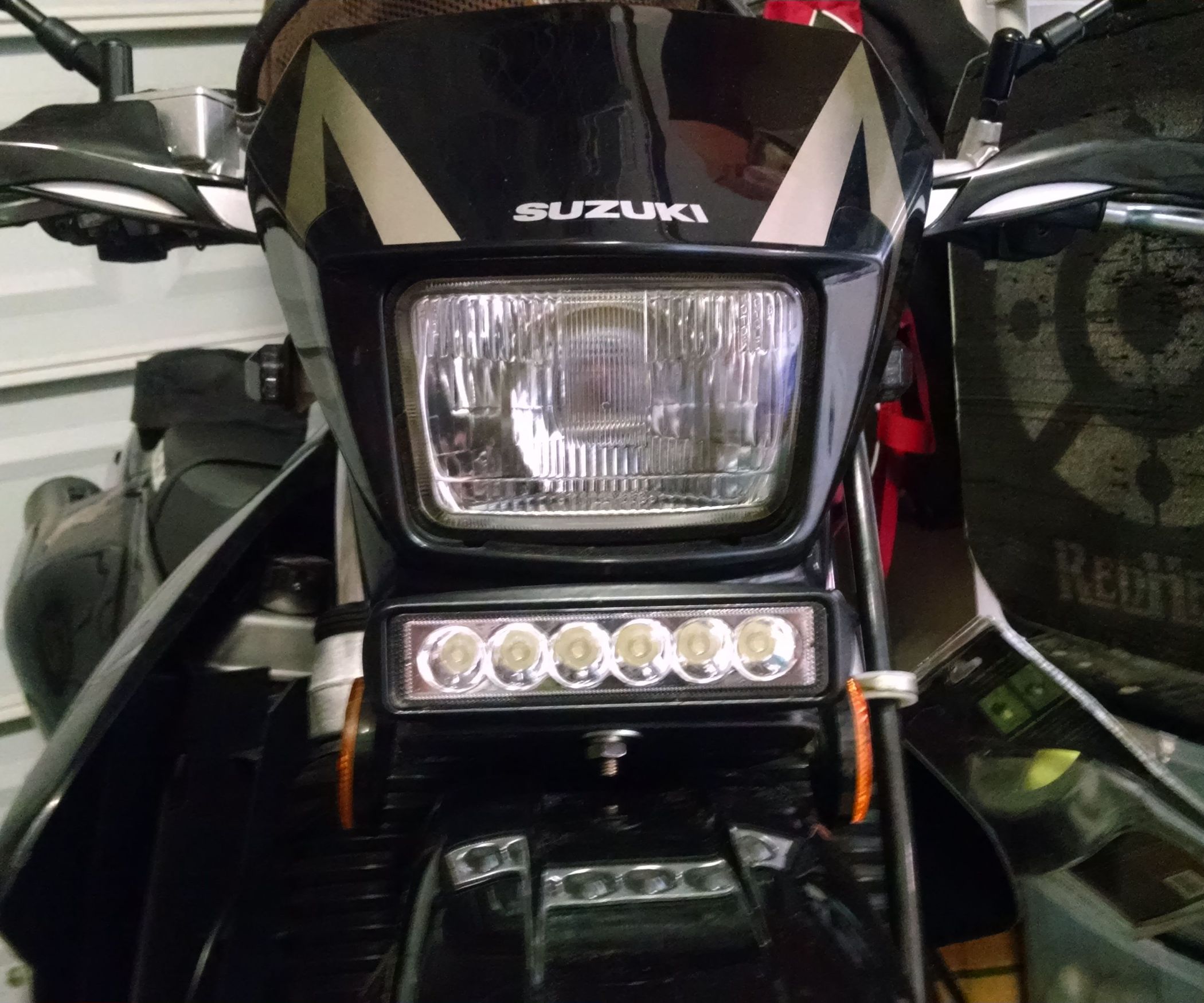 Suzuki DRZ 400 Motorcycle LED Light Bar Mount : 6 Steps - Instructables