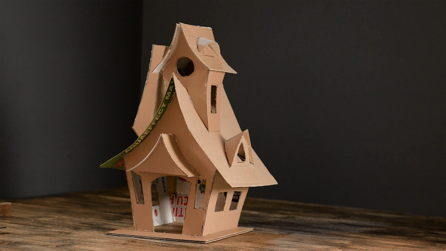 Witch House Using Cardboard : 5 Steps (with Pictures) - Instructables