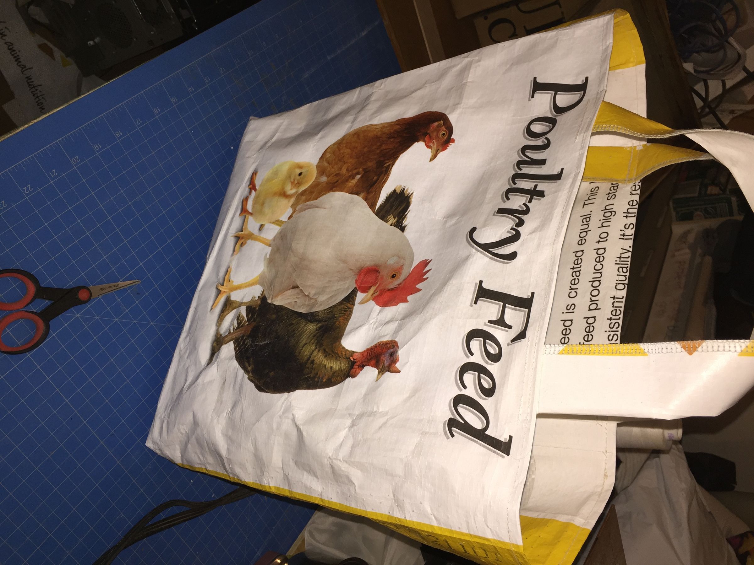 Tote Bags Made From Feed Bags : 9 Steps - Instructables