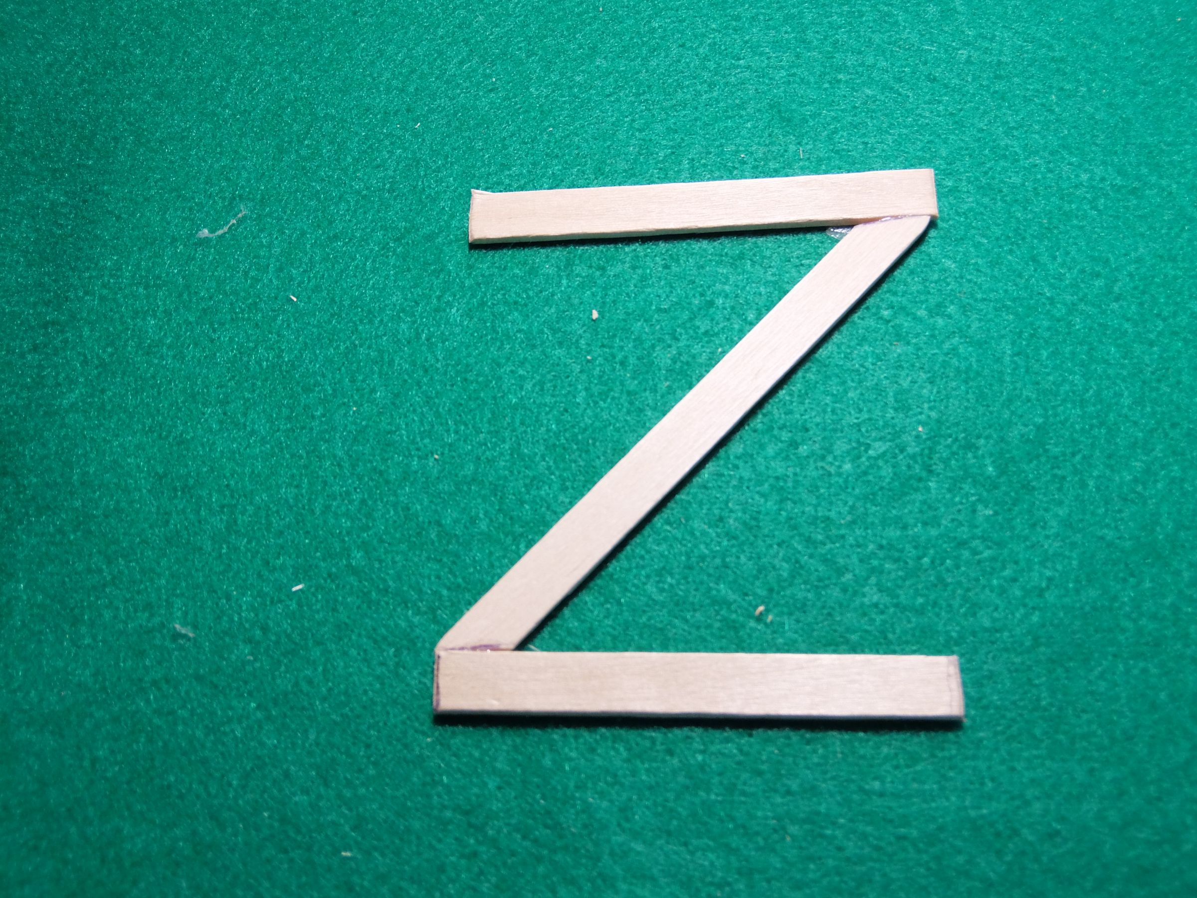 Make Popsicle Sticks Letters a to Z : 26 Steps - Instructables