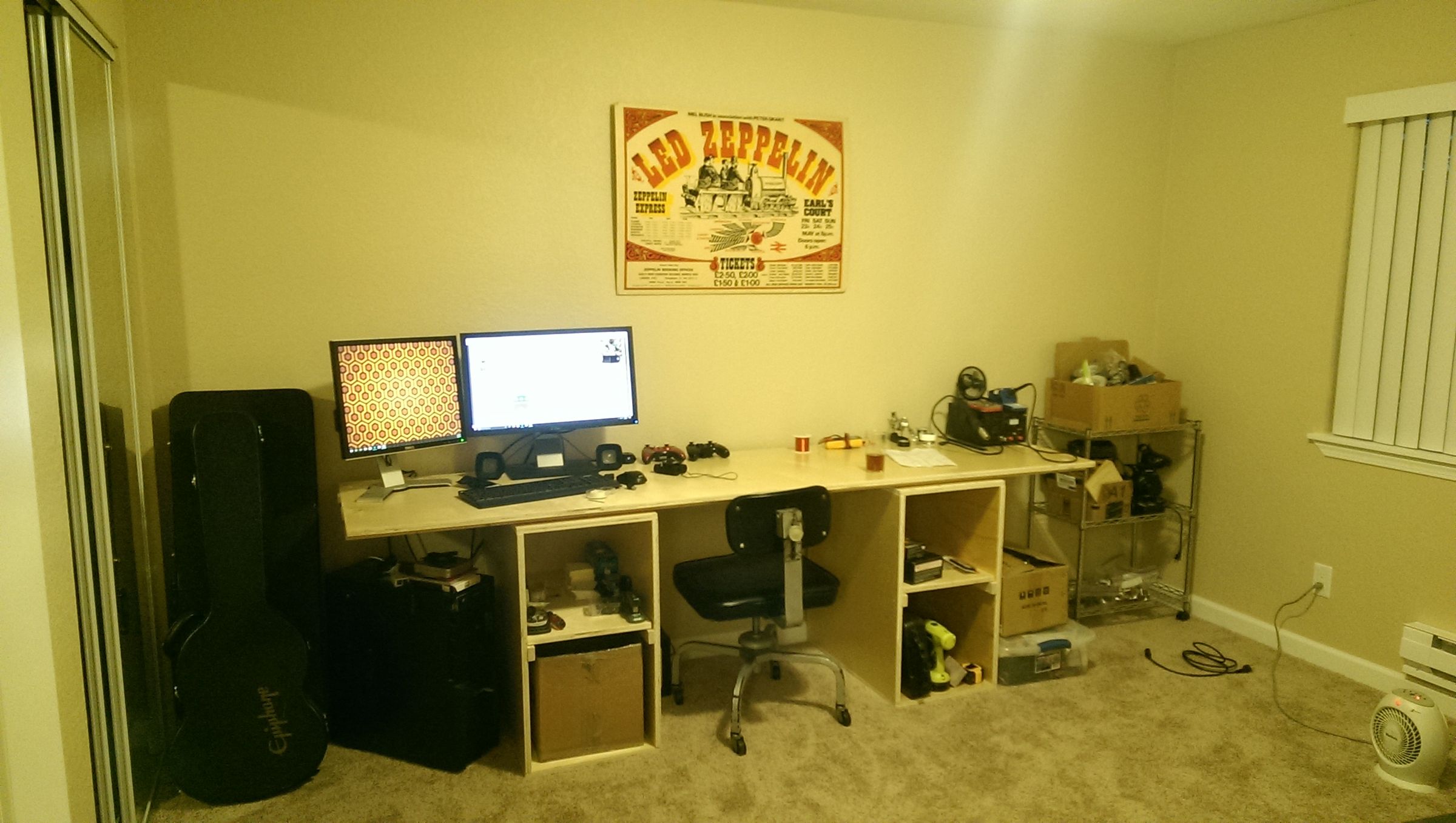 Simple Modular Desk/Workbench : 10 Steps (with Pictures) - Instructables