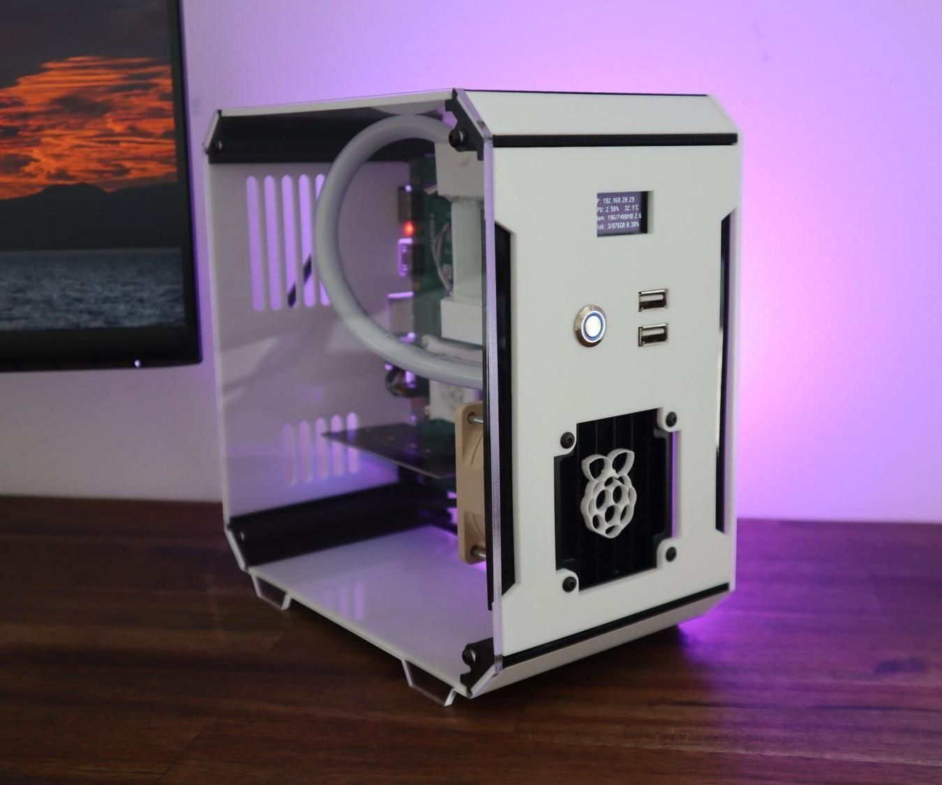 Making the Ultimate Water-cooled Raspberry Pi Desktop Computer : 8 ...