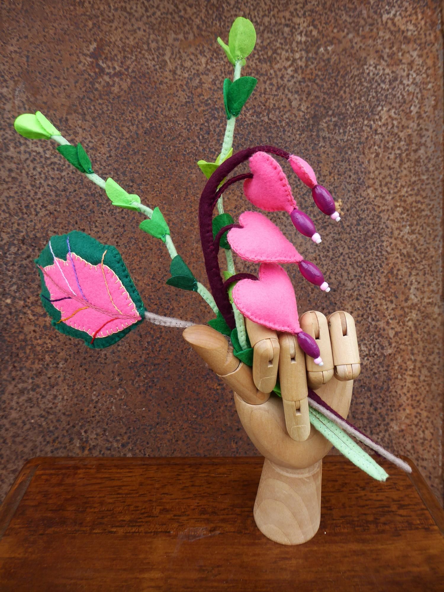 Forever Flowers - a Stitched Felt Flower Bouquet : 17 Steps (with ...