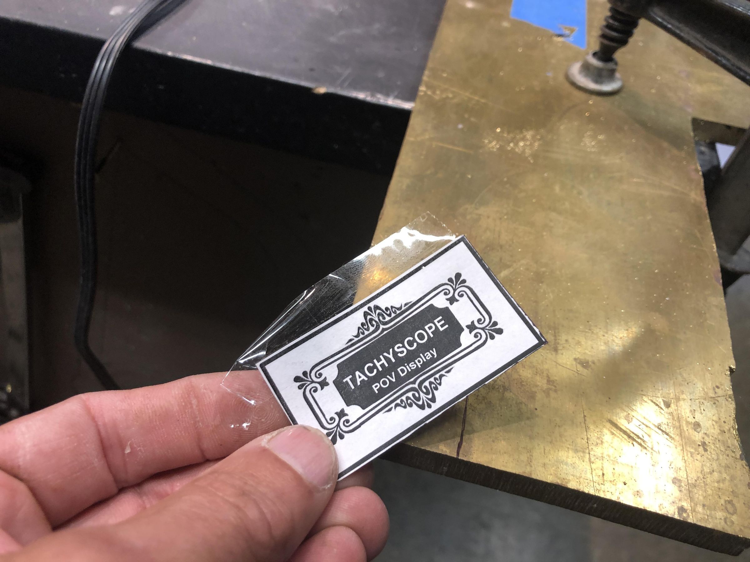 Tachyscope 1.0, POV Led Display : 5 Steps (with Pictures) - Instructables