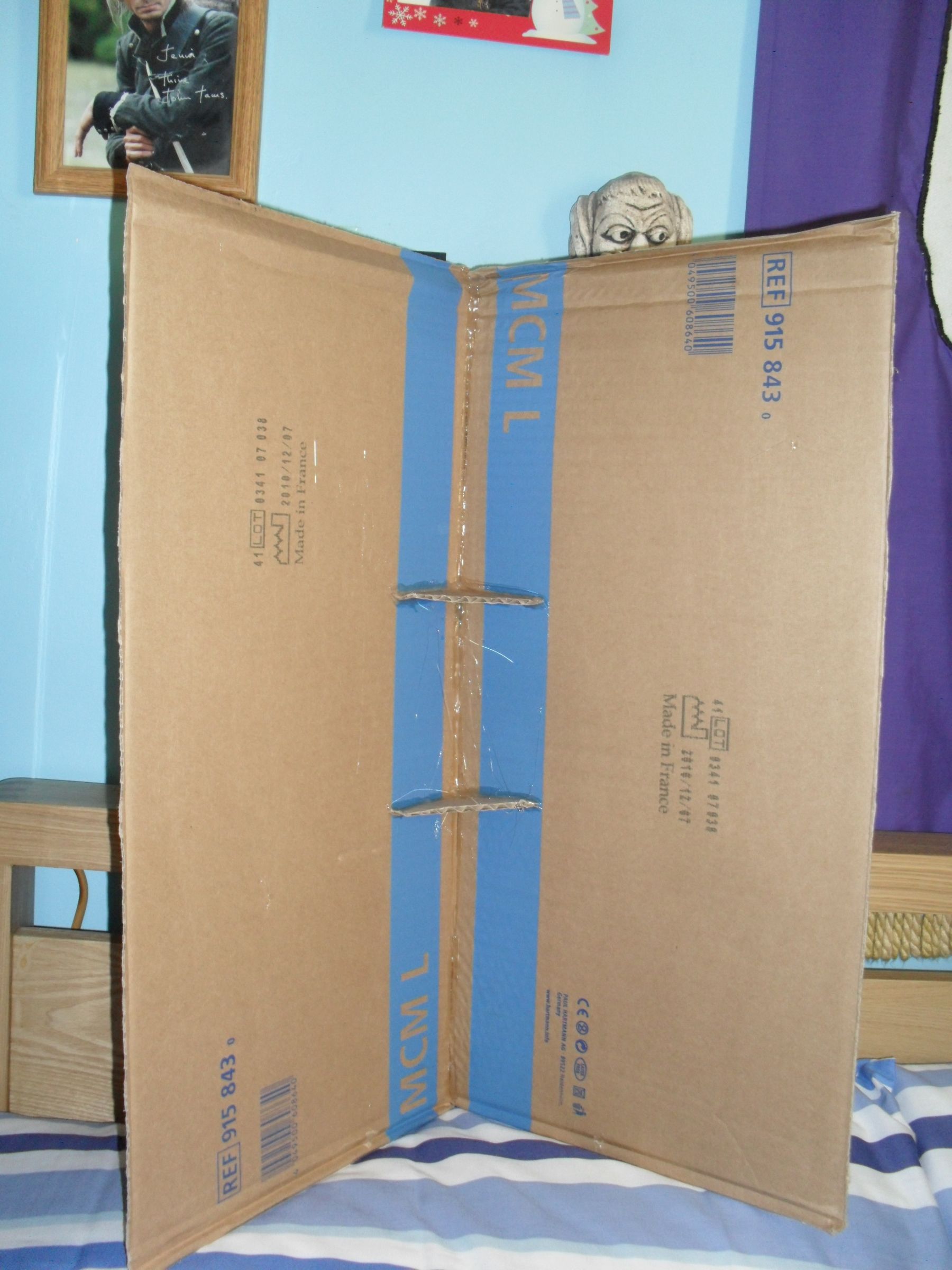 Cardboard Props: How to Make a Builders Hod : 7 Steps - Instructables