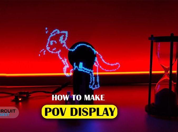 DIY POV Display: Make Your Own With ESP32 : 7 Steps - Instructables
