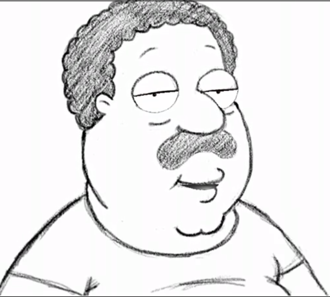 How to Draw Cleveland Brown From the Cleveland Show and Family Guy ...