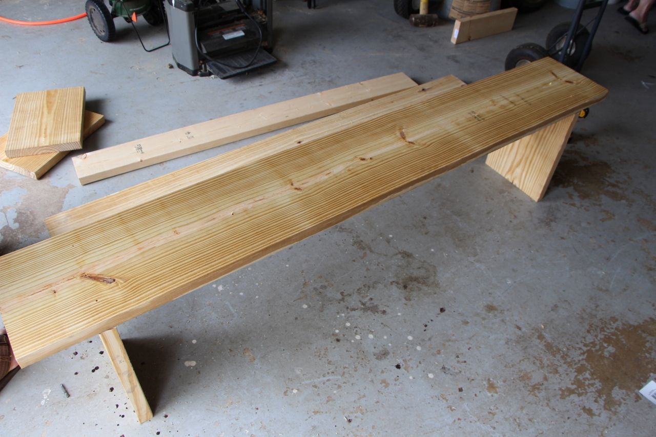 Sturdy Bench Seat Without Cutting a Single Board : 7 Steps (with ...