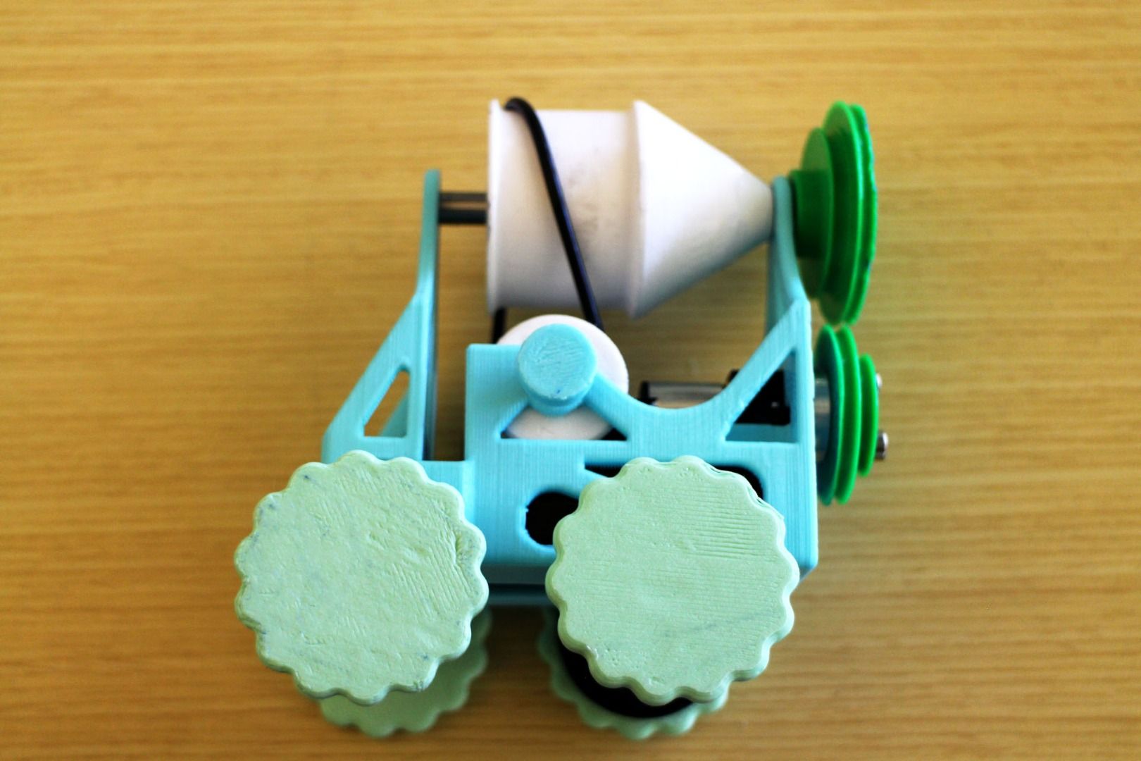 PulleyBot: a Pulley Driven Robot : 21 Steps (with Pictures) - Instructables