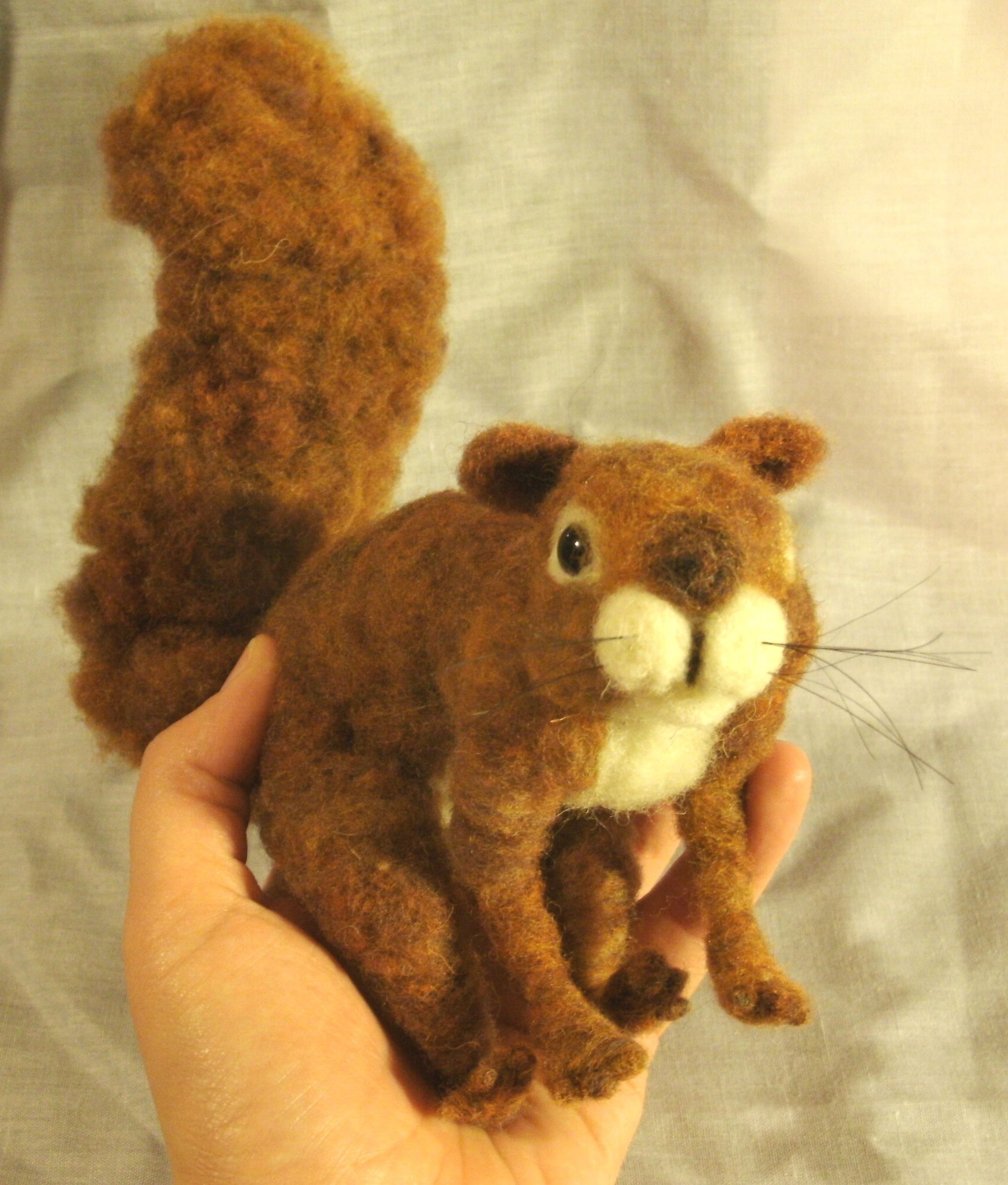 Needle Felted Squirrel : 4 Steps (with Pictures) - Instructables