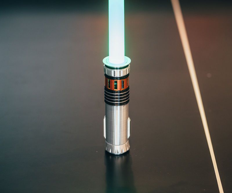 3d Printed Low Cost Lightsaber 12 Steps Instructables