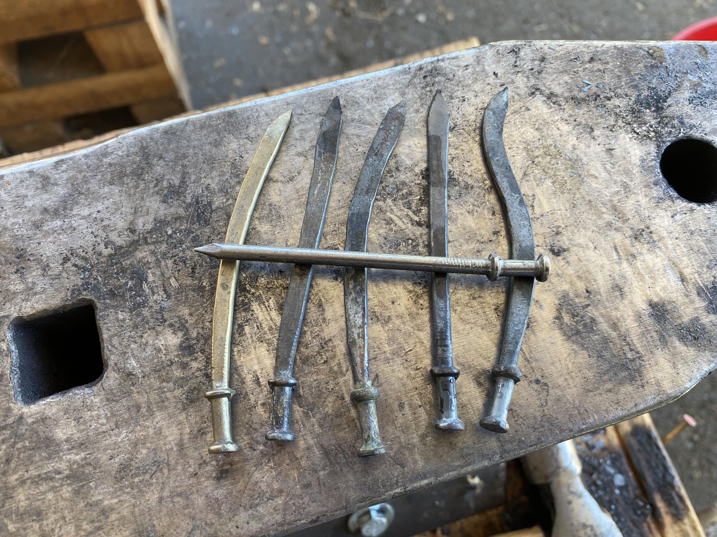 Mini Swords From Nails : 5 Steps - Instructables