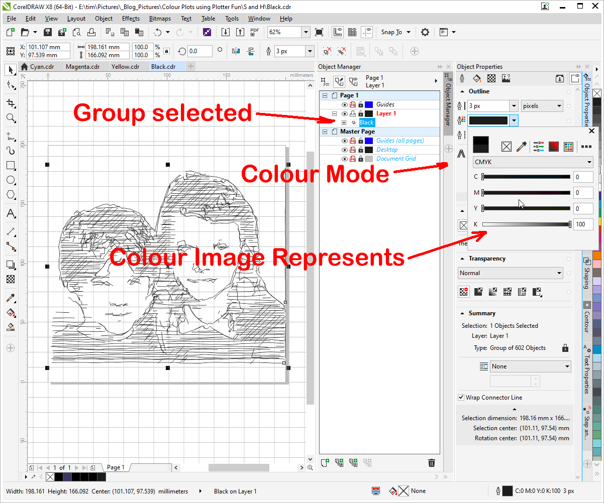 Colour Plots Using: Plotterfun and a Pen Plotter : 7 Steps (with ...