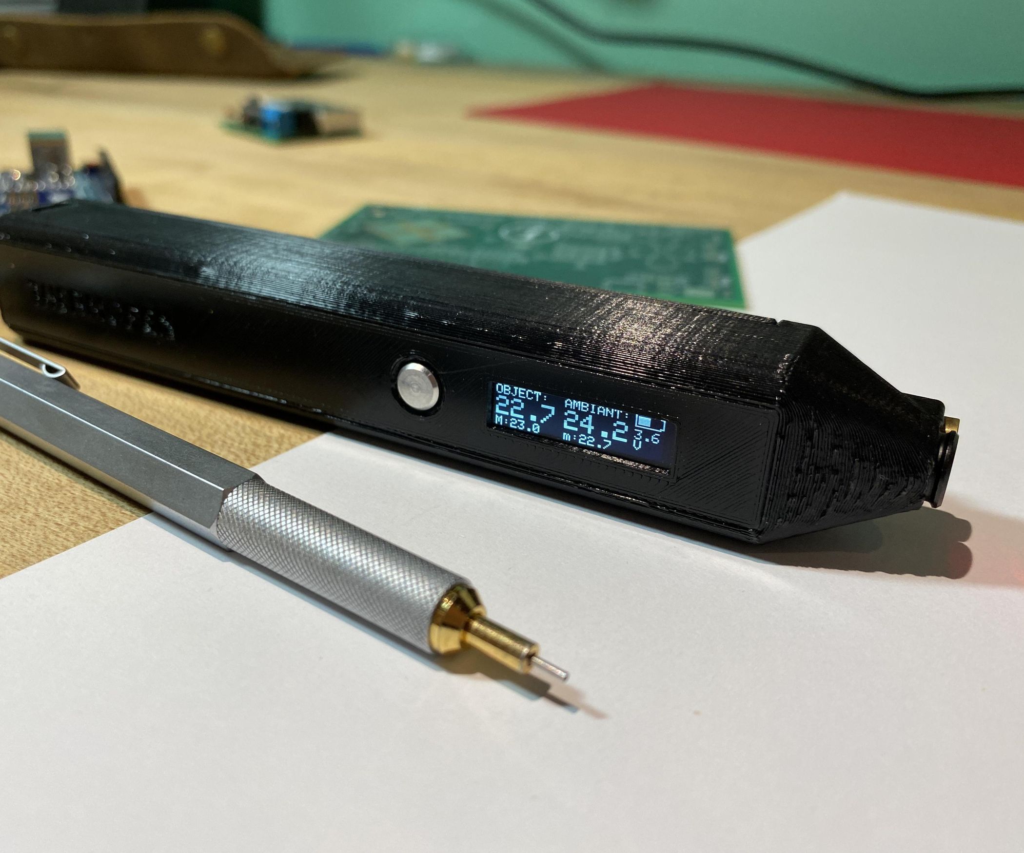 Infrared Thermometer Pen : 9 Steps (with Pictures) - Instructables