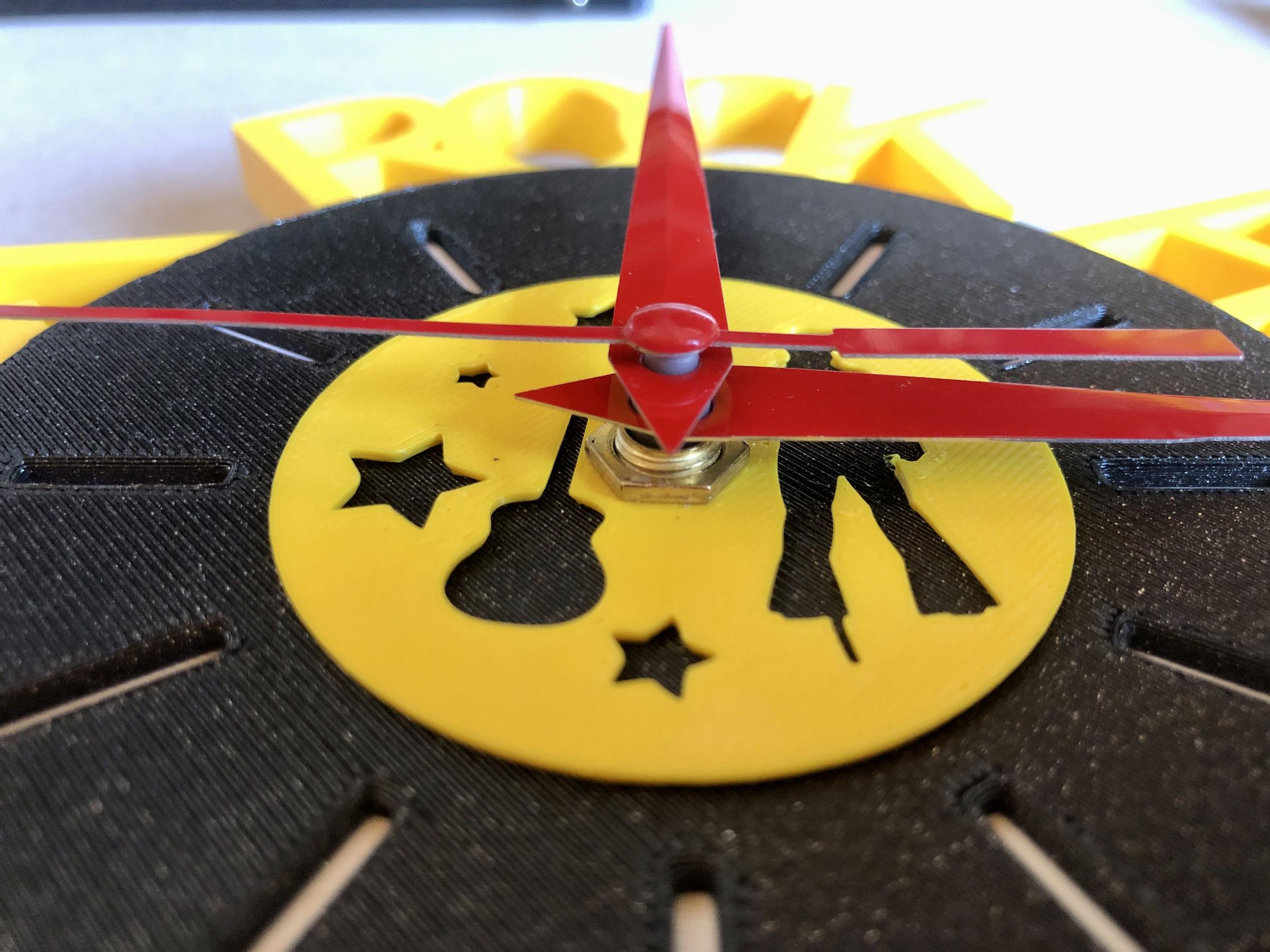 Clock - Rock Around - 3D Printed : 4 Steps (with Pictures) - Instructables