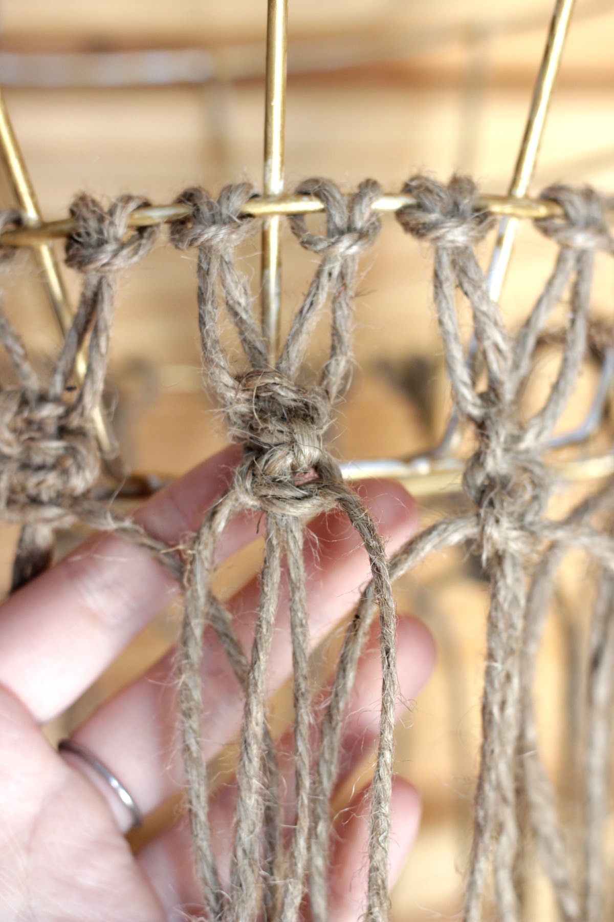 DIY Macrame Hanging Chandelier : 5 Steps (with Pictures) - Instructables