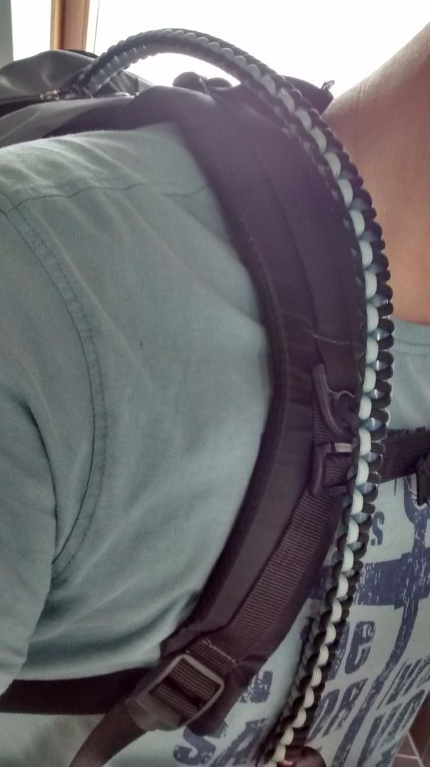 Paracord Drink Bladder Tube Cover : 5 Steps - Instructables