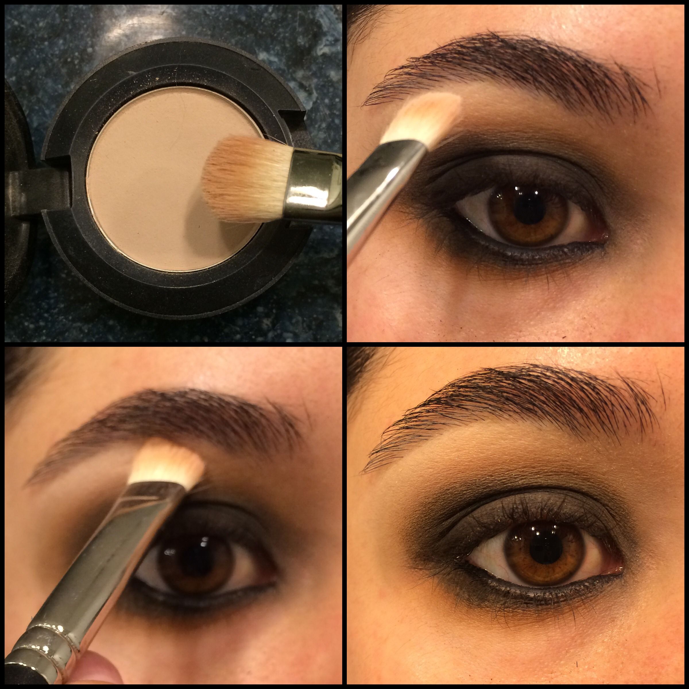 Gold Smokey Eye Makeup Steps