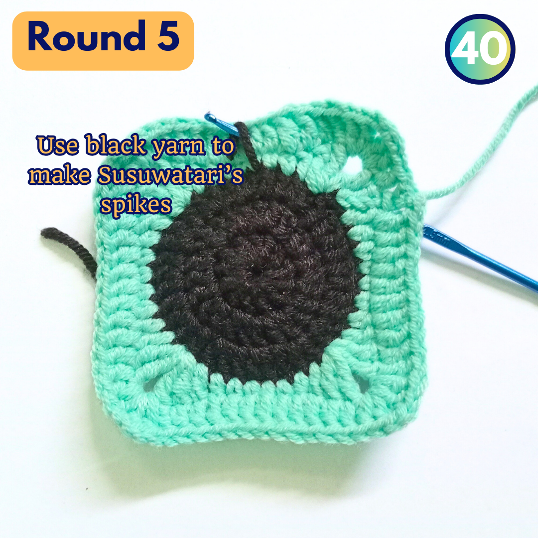 DIY Ghibli Granny Square Crochet Patterns: Kaonashi and Susuwatari ...