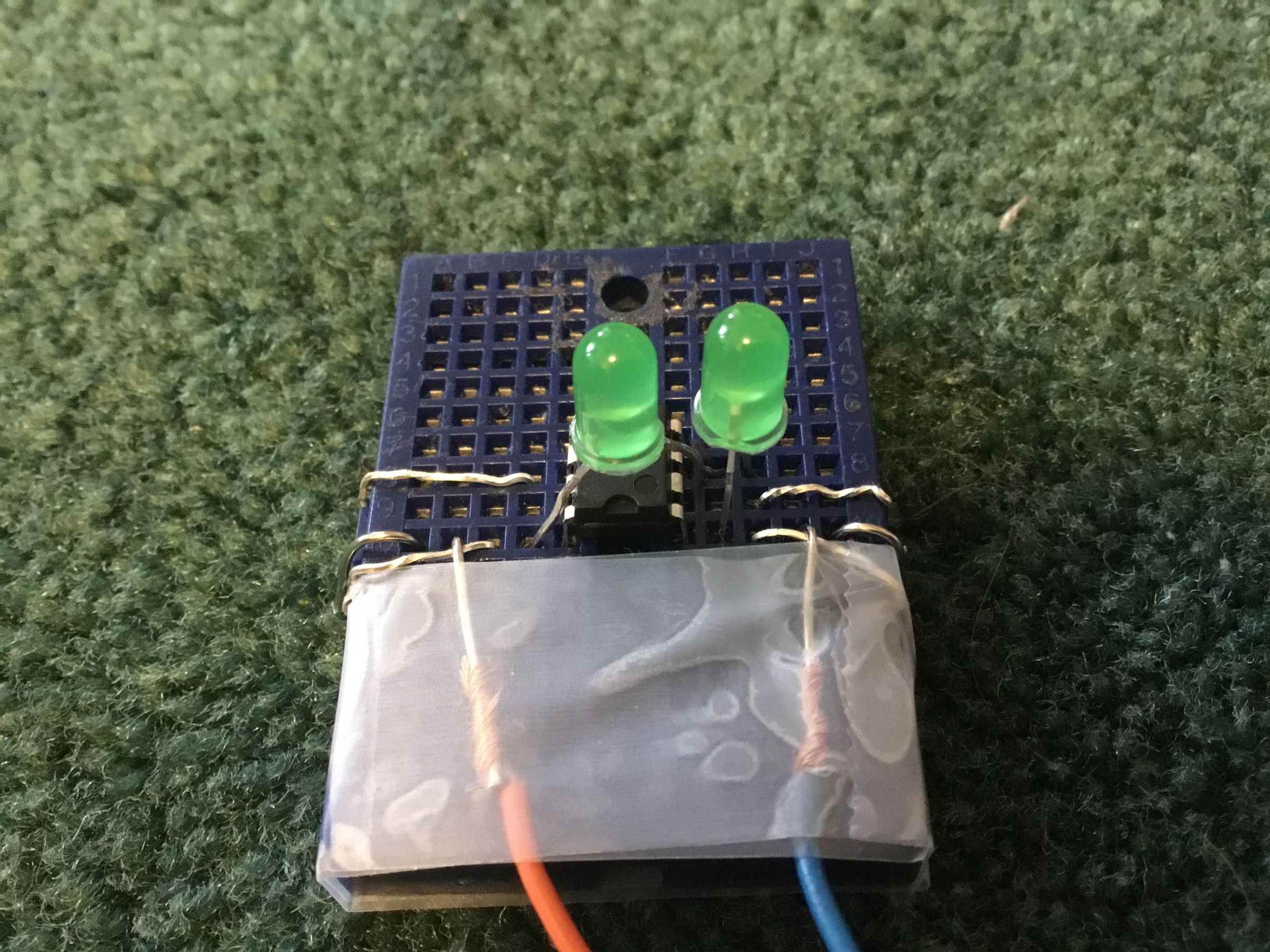 How to Make a "Touch Sensor" Using 555 Timer IC on Breadboard. : 4 Steps (with Pictures ...