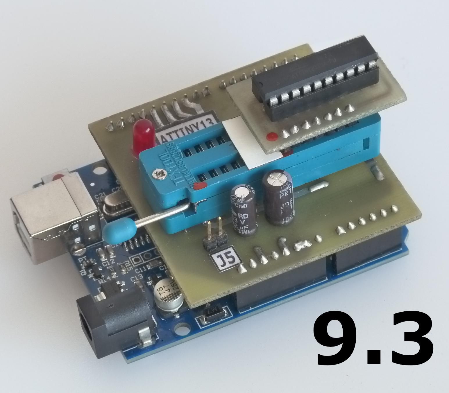 A Tiny Programmer for ATtiny Microcontrollers With Arduino UNO : Part1 ...