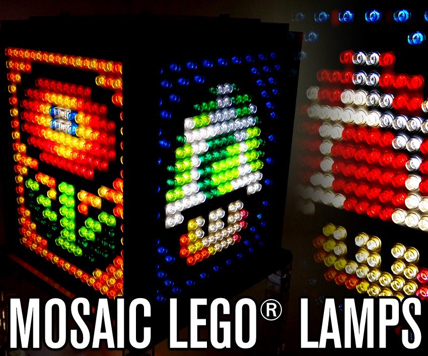 Mosaic LEGO Lamps : 5 Steps (with Pictures) - Instructables
