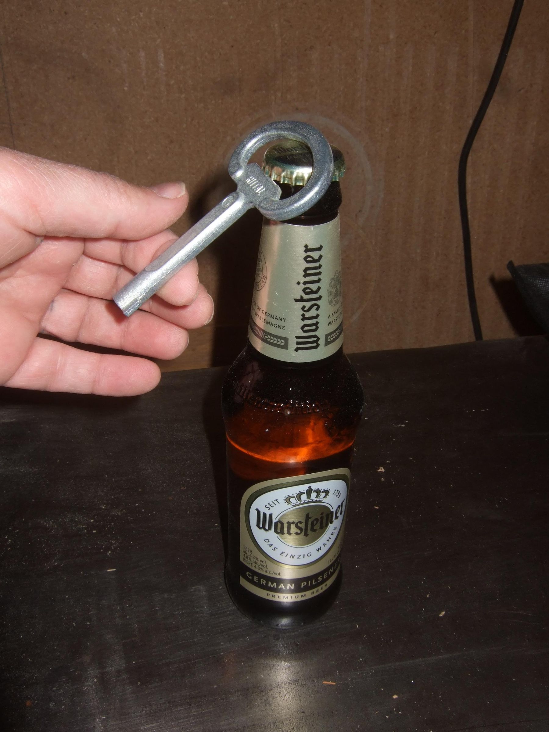 Bottle Opener From Supercomputer Enclosure Key : 8 Steps (with Pictures ...