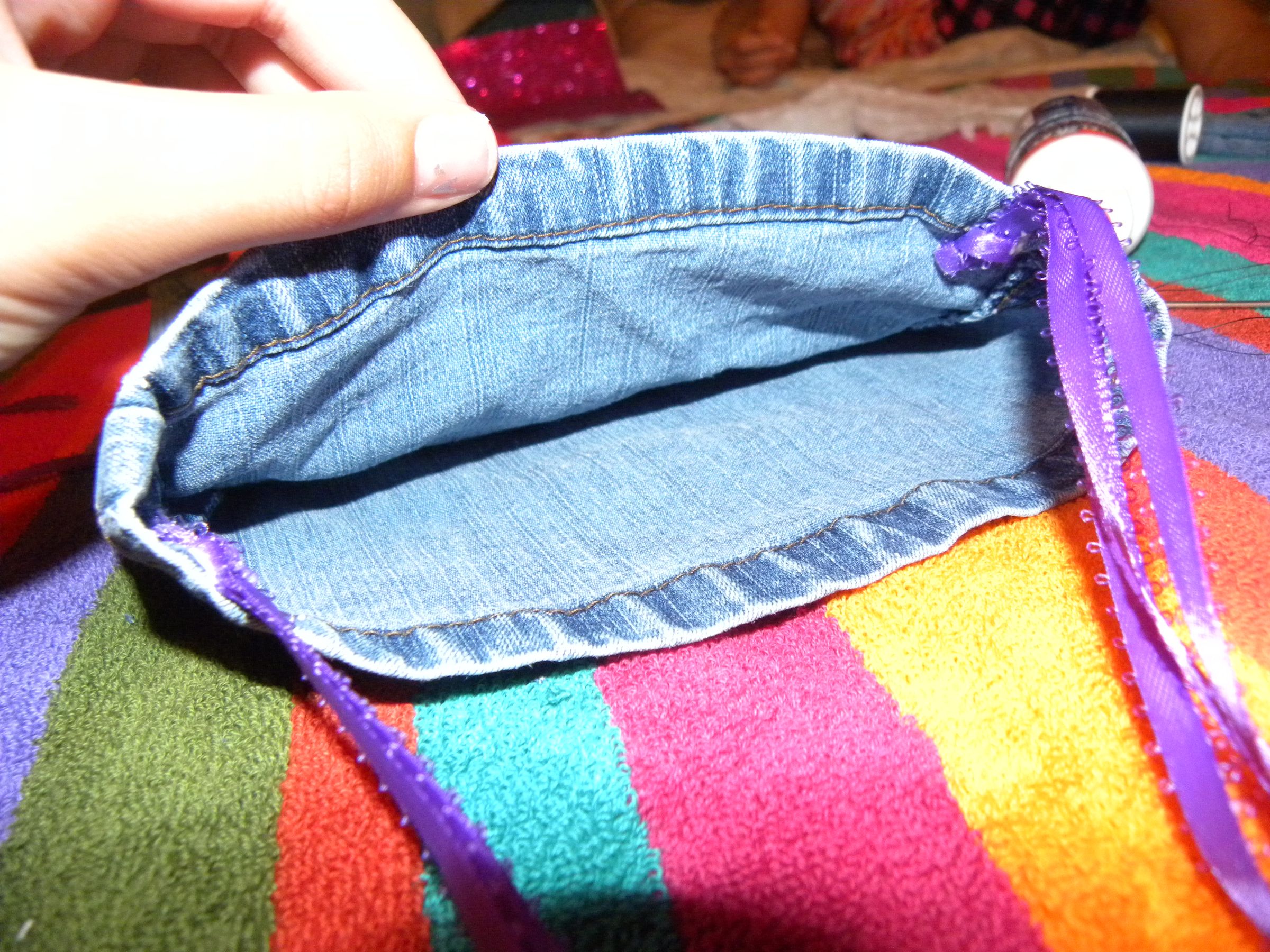 Pant-Leg Purse : 8 Steps - Instructables