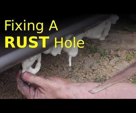 How to FIX a Rust Hole in a Rocker Panel (fast, Low-cost Method) : 5 ...