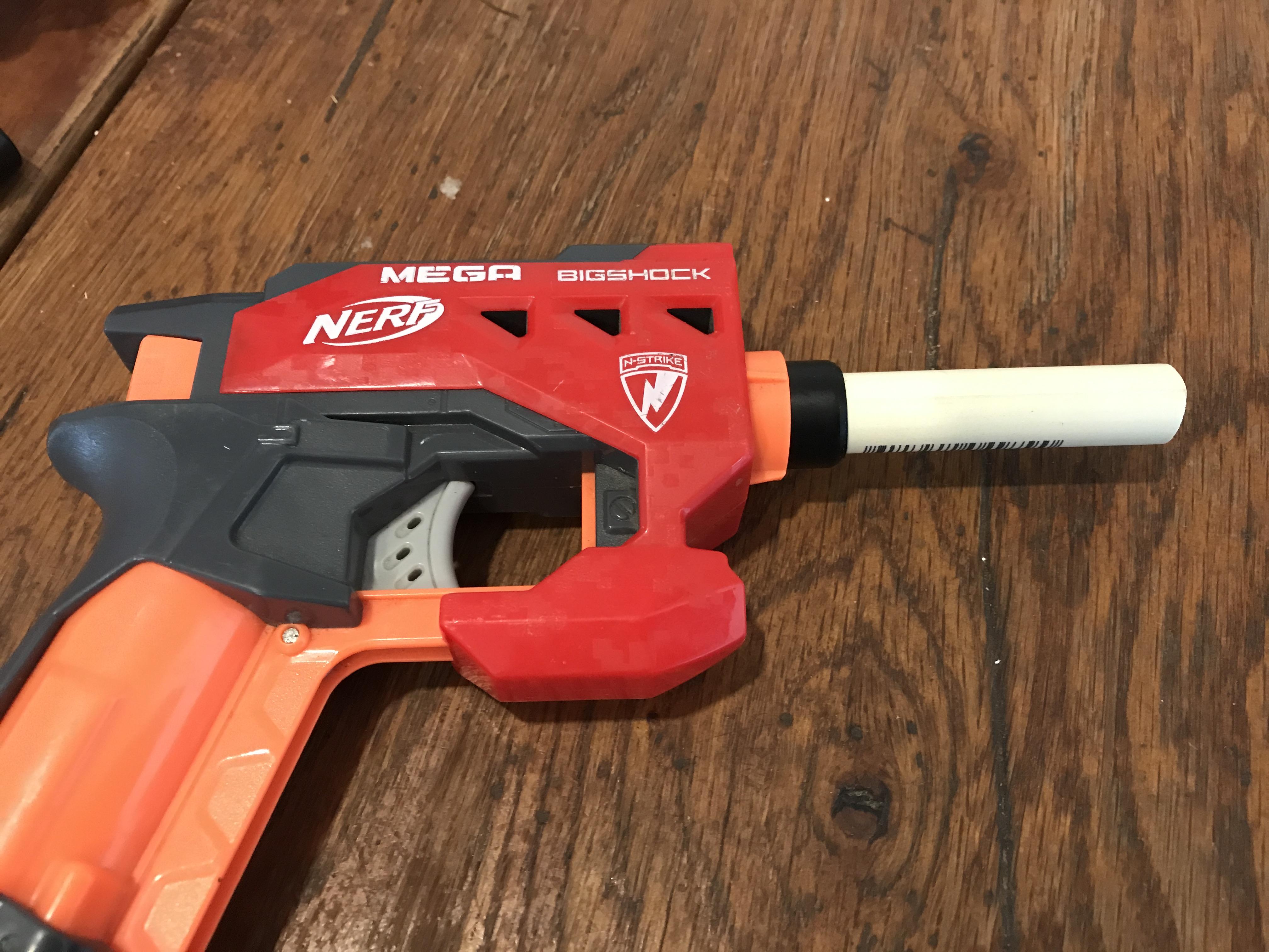 How to Mod a Nerf Bigshock to Standard Darts Using CPVC : 7 Steps - Instructables